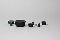 Lab Stoppers (Solid, 1-Hole, & 2-Hole) On Rubbermill